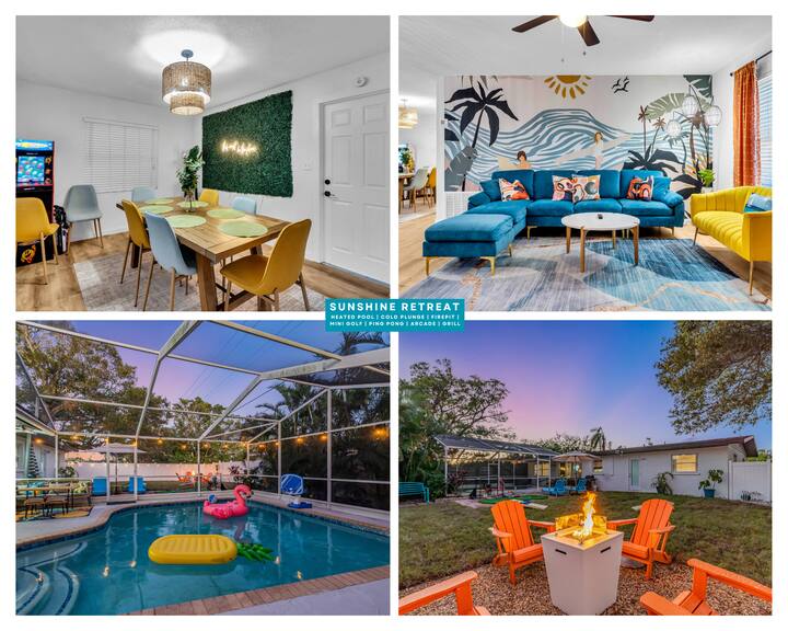 3br Villa|heated Pool|bbq|games|close To Img,ami - Bradenton, FL
