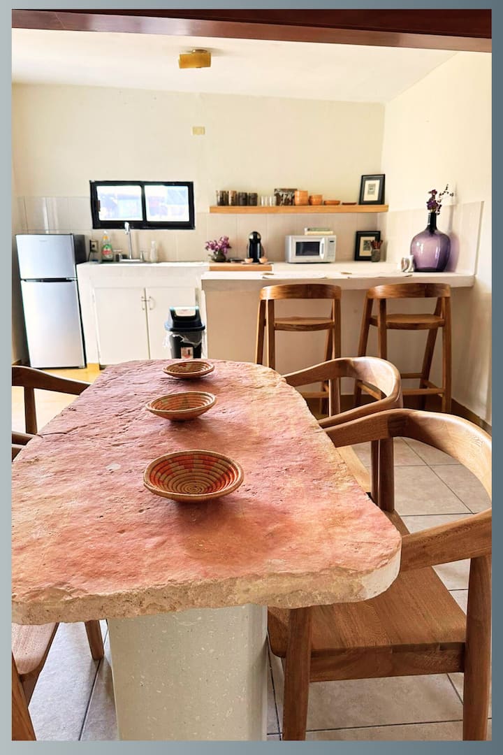 Boho Designer Apt In Local Area - Oaxaca