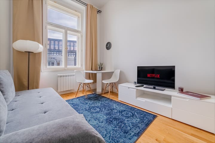 Historic Cozy Apartment With National Museum View - Prága