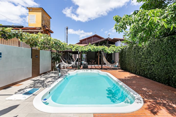 Piscina E Praia Em Floripa A 7,5km Do Aeroporto - Florianópolis