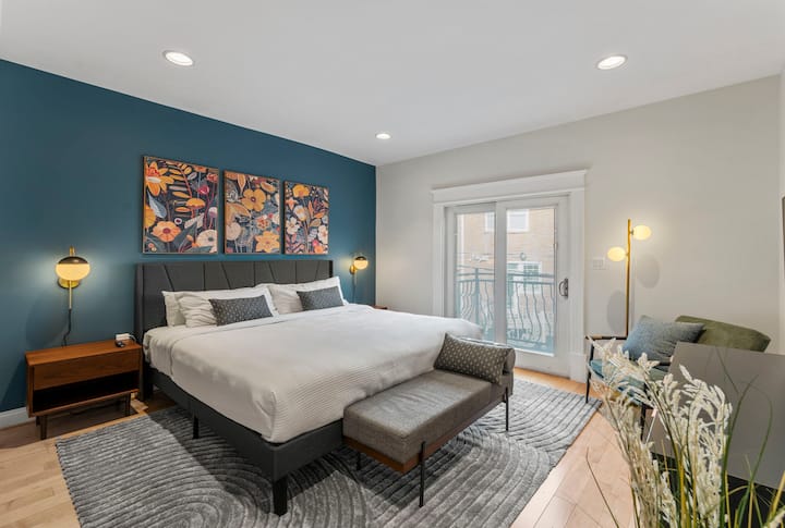 The Roosevelt | Modern 3br Historic Bloomingdale - Gallaudet University, Washington