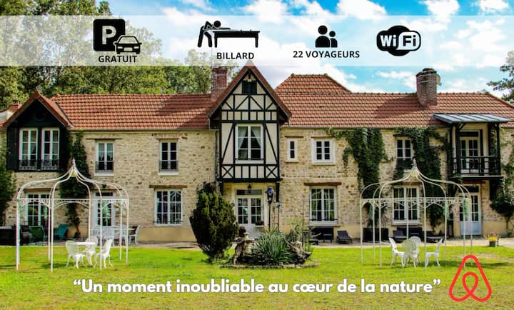 Domaine Nature & Loisirs, Billard, Wifi Et Détente - 瓦盧瓦地區克雷皮