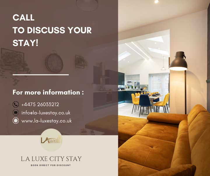 *Free Parking*contractors*wifi*smart Tv, Discount* - Leicester