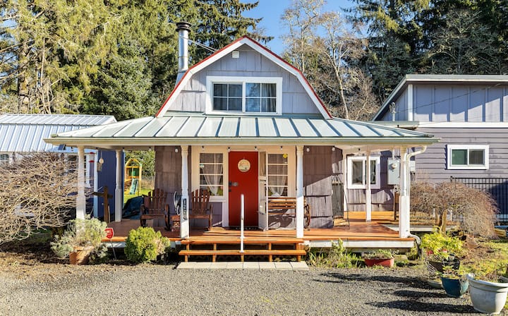Cozy Vibes, Hot Tub, Ev Charger, 1mi To Beach - Westport
