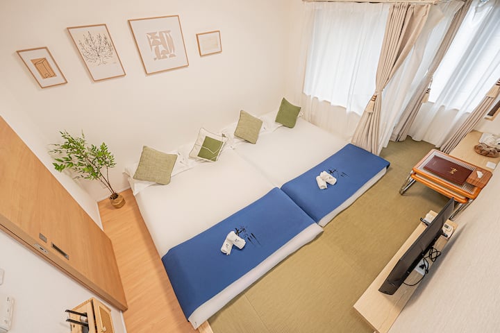 桜の川21 池袋黄金地段｜整栋旅馆｜自助入住｜近商区与地铁丨可住4人 - Ikebukuro