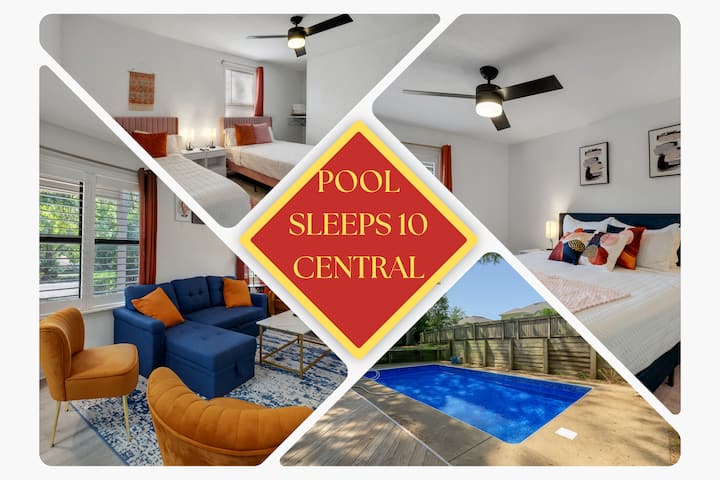 Long Stays Welcome! | 4 Bedroom | Sleeps 10 | Pool - Tallahassee, FL