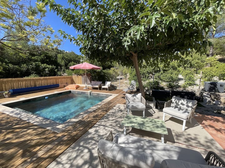 Villa Provençale Avec Piscine à 2 Pas De La Mer - Sausset-les-Pins