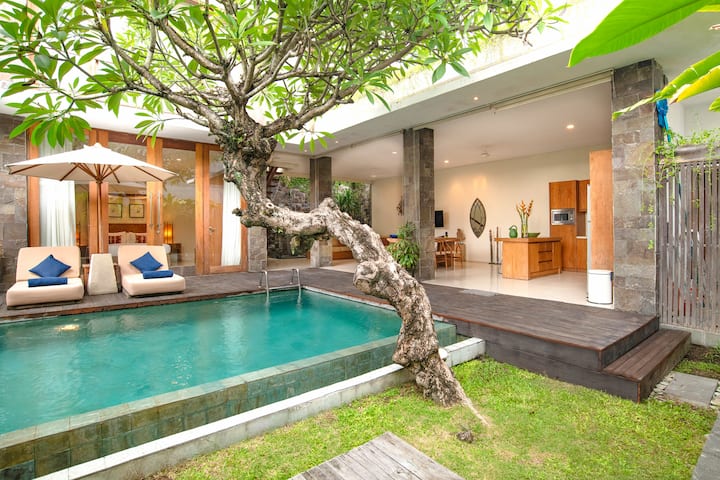Renovated & Restful 2br Villa Seminyak Near Beach - Bali