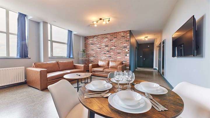 Contractor/ Leisure 2br Accommodation-free Parking - Newcastle upon Tyne