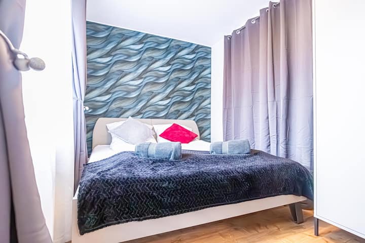 Comfy 1br+1lr Apt Stylish Design Near Donaustadt - Vienna Schwechat Airport (VIE)