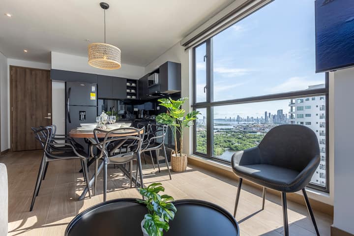 Downtown Sea View Modern Apt - Cartagena