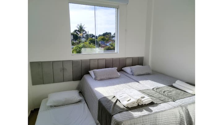 Apto-302 | Wifi, A/c, Garagem E Lavanderia - Curitiba