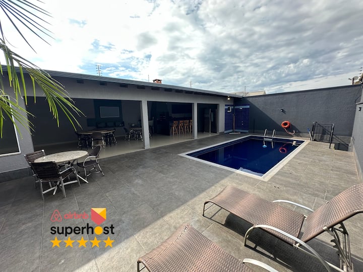 4 Suítes |Centro à 5min|piscina E Campo Privativos - Foz do Iguaçu