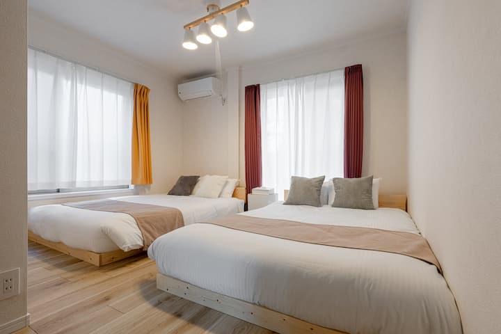 幡ヶ谷駅から徒歩4分・新宿駅まで乗り換えなし4分！最大11名様収用/池袋・渋谷・浅草/2.3f - Shinjuku City