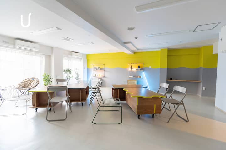 #708【30日以上滞在プラン】家具家電・ジム付きで駅近！unito Hotel Residence - Osaka