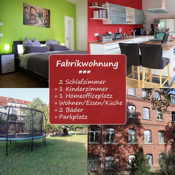 Familienwohnung In Ehemaliger Fabrik In Leipzig - Leipzig