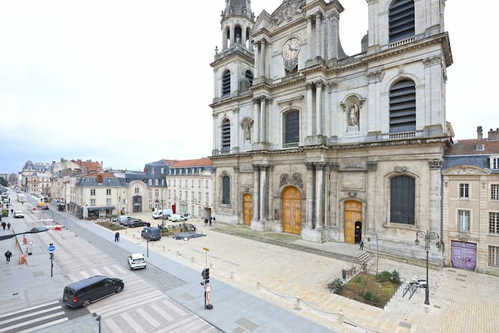 Le Georges: Vue Cathédrale/duplex/4 Pers - Nancy