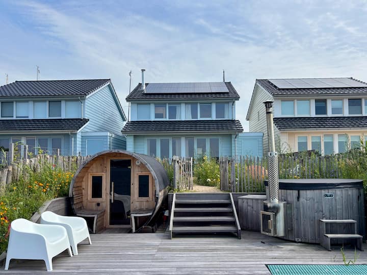 Luxe Woning Met Hottub, Sauna En Zeezicht Vp074 - Texel