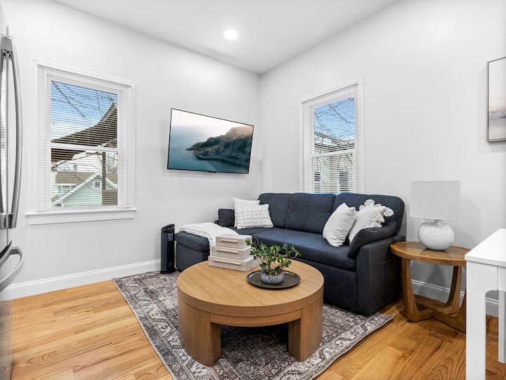 Modern Lux | Deck+ Parking | Near T Harvard/mit/bu - Boston, MA