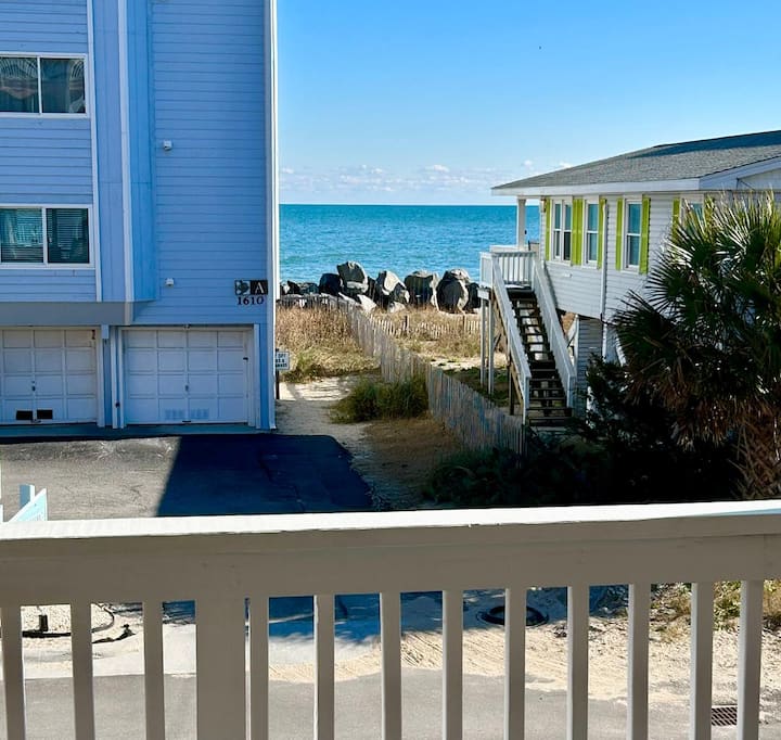 Rare Find! First Floor Ocean View Condo With Pool! - Carolina Beach, NC