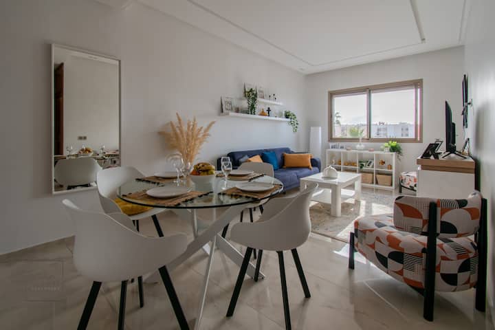 Appartement "Jour & Nuit" – 2 Ch/2 Sdb, Asc, Plage - Essaouira