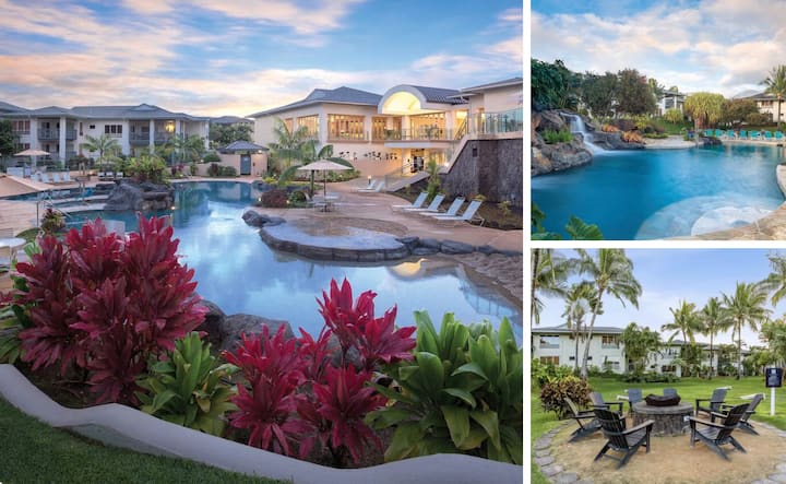 Villas @Bali Ha'i Resort- 2 Bd Dlx Suite - Hanalei Beach, HI