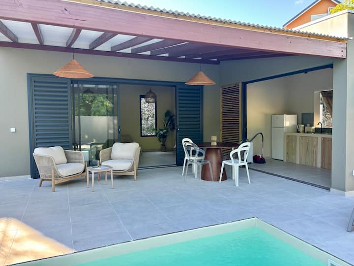 Casa M - Havre De Paix Avec Piscine - Guadeloupe