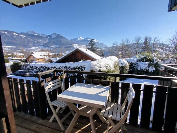 Appartement Montagnard Avec Vue - Praz de Lys Sommand