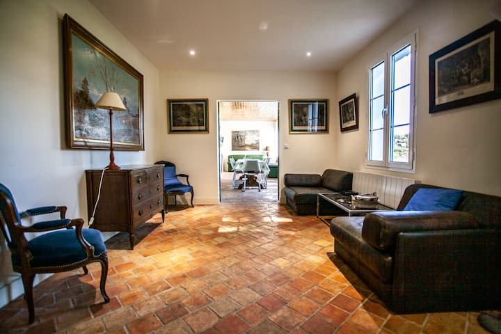 Grande Maison Dans Forêt Privée Au Bord Du Lac - Mimizan