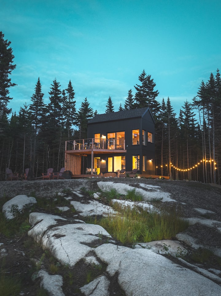 Landskäp - Vue Panoramique Avec Spa Près De Québec - Quebec City