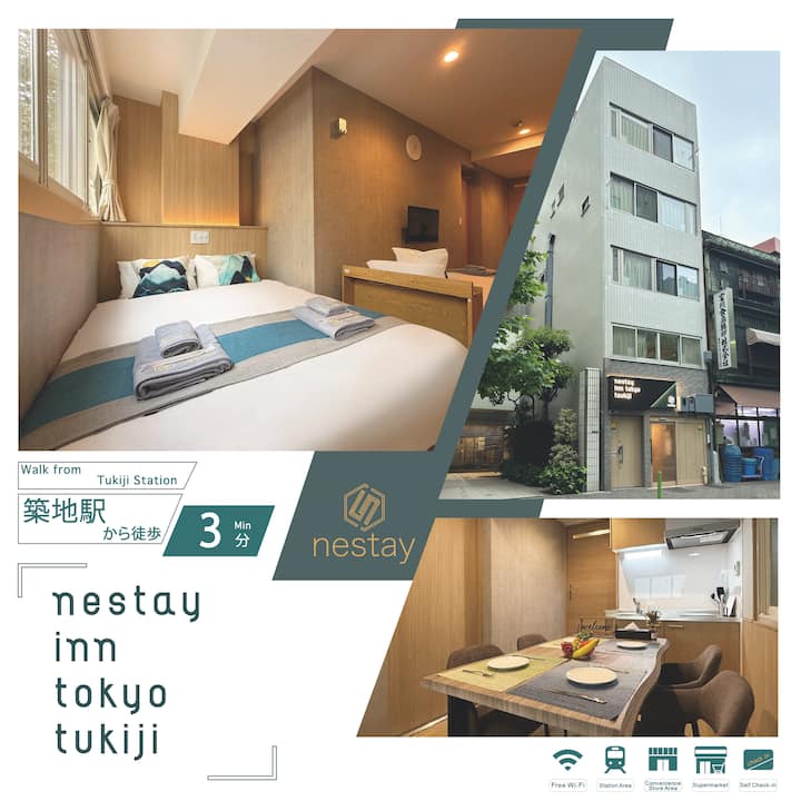 Nestay Inn Tokyo Tsukiji 02 - Ginza