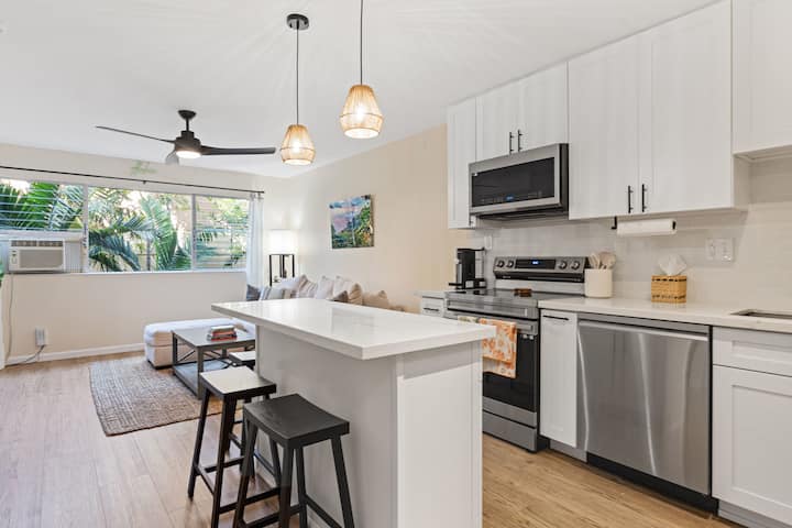 Downtown Kailua | Steps To Shops | W/d | Parking - Kailua, HI