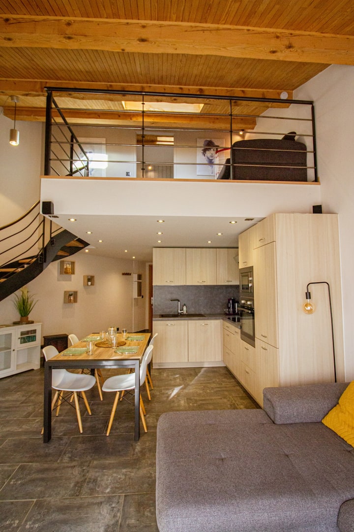 L'adb - Parking Privé & Terrasse - Albertville