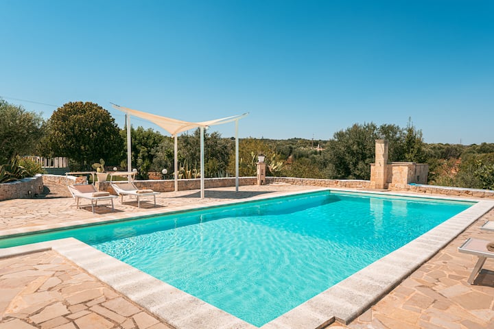 Trulli Di Leo - Sea View, Pool & Pet Friendly - Carovigno