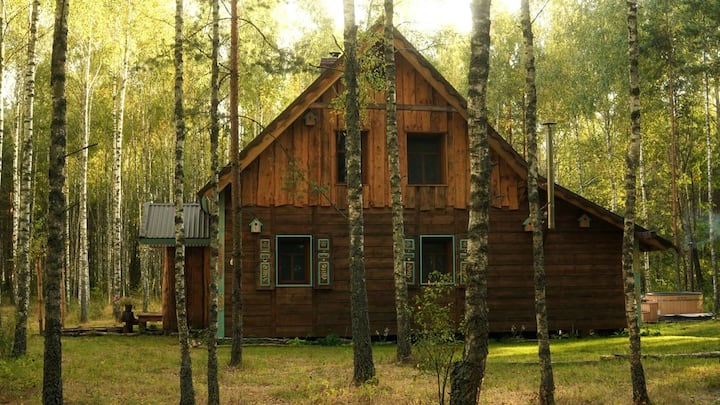 Biały Las Magiczna Stara Chata - Poland