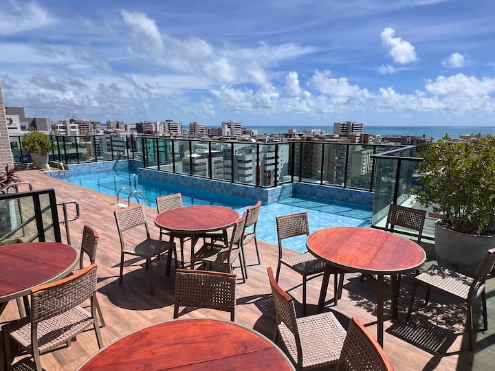 Liv 510 | Concierge | Ponta Verde | 250m Do Mar - Maceió