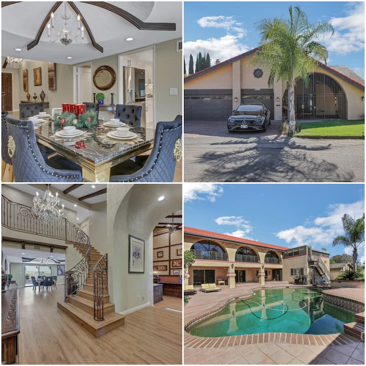 *Disney: Anaheim 7bd Villa Oc- Pool/bbq/hot Tub! - Anaheim