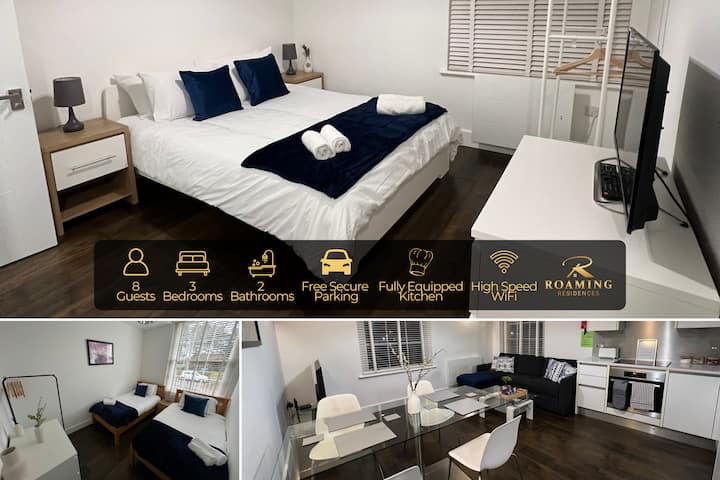 Contractor Friendly | Secure Parking | 50" Tv! - Wokingham