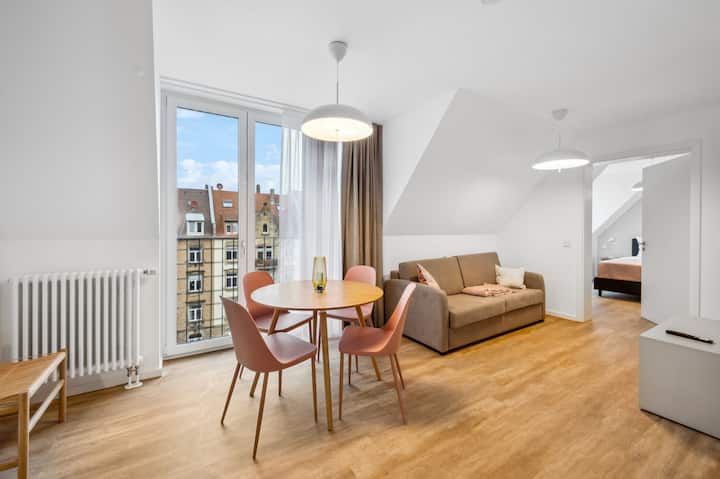 Limehome Karlsruhe Sophienstr |1-br Suite +Balcony - Karlsruhe