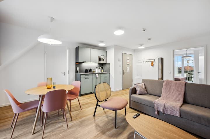 Karlsruhe Sophienstr. |1-br Comfort Suite +Balcony - カールスルーエ