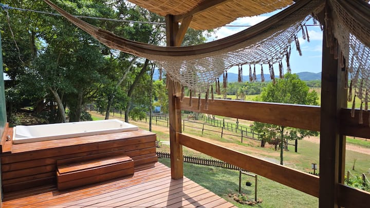 Casa Equus I Com Jacuzzi E Atividades Com Cavalos - Florianópolis