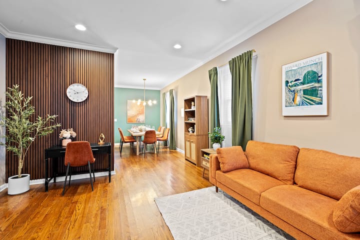 New 4br, Sleeps 12, Spacious & Modern 15min To Nyc - Secaucus