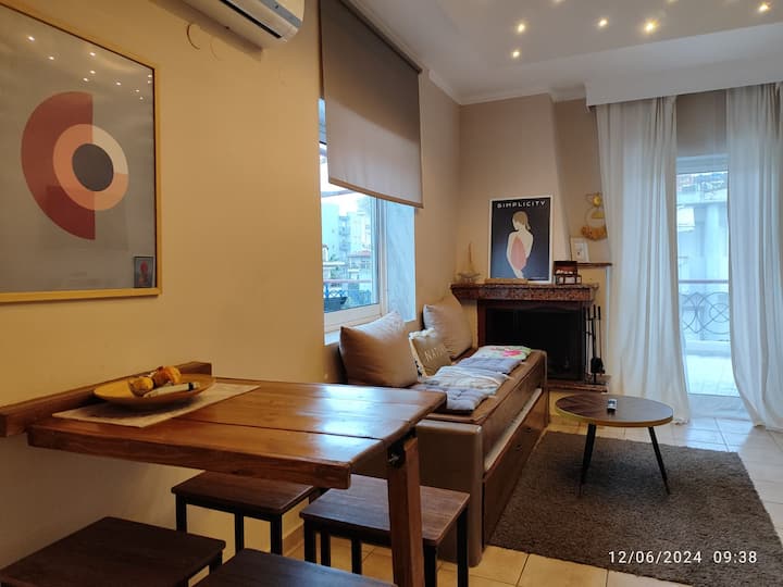 Golden Sky 1 Retreat Apartment - Перея