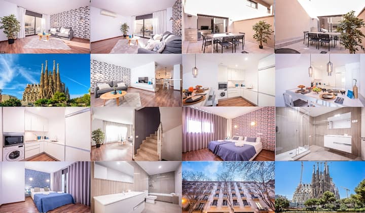 Great Groupflat 4 Bedr 4 Bathr Next City Center - Rubí