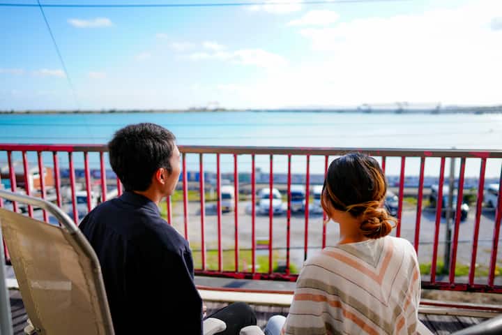 Seaside Stay With Terrace - Restaurants Nearby - Okinawa
