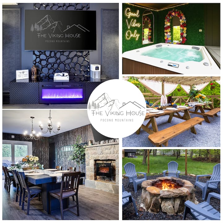 Luxury Mountain Retreat–spacious 6br/3ba W/jacuzzi - Tobyhanna, PA