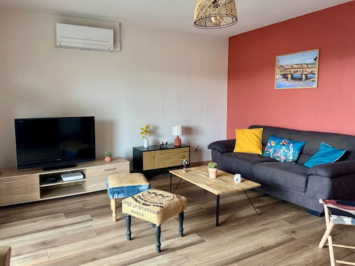 La Valériane : Clim, Balcon Et Garage Privé - Montélimar
