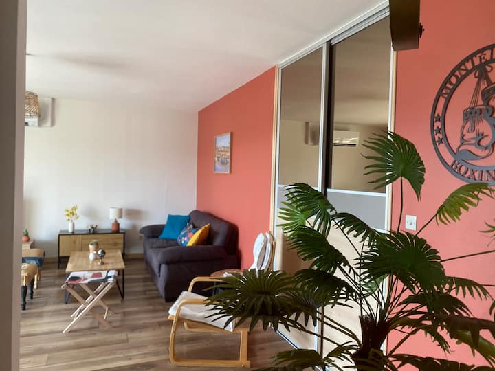 La Valériane : Clim, Balcon Et Garage Privé - Montélimar