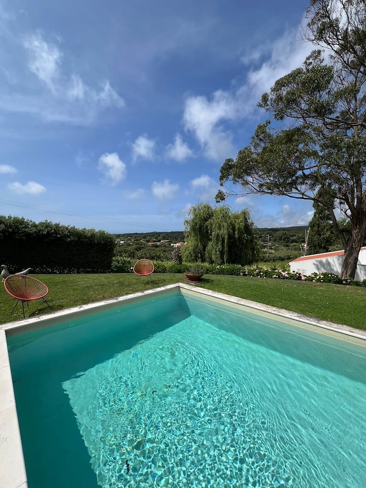 Rustic 2 Bedroom Home@pool/ac/near Sintra - Sintra