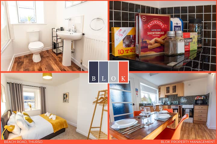 Seaside Escape: Charming 2- Bed At Thurso Beach - Thurso